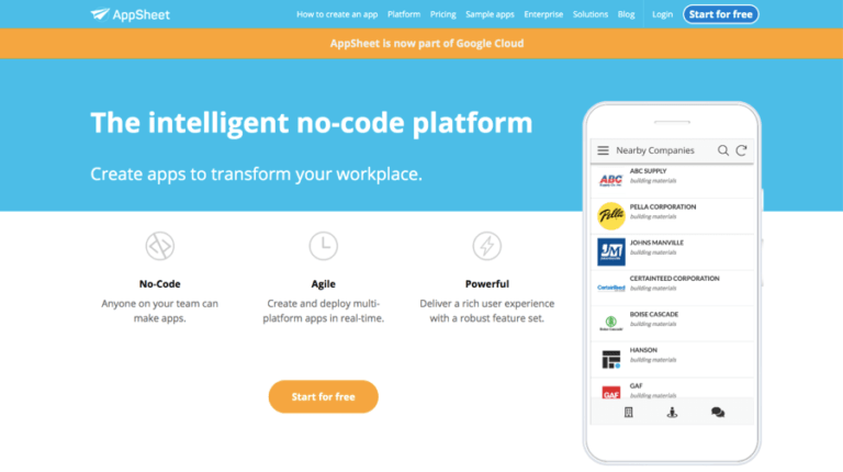 Top 20+ Plataformas de Low-Code