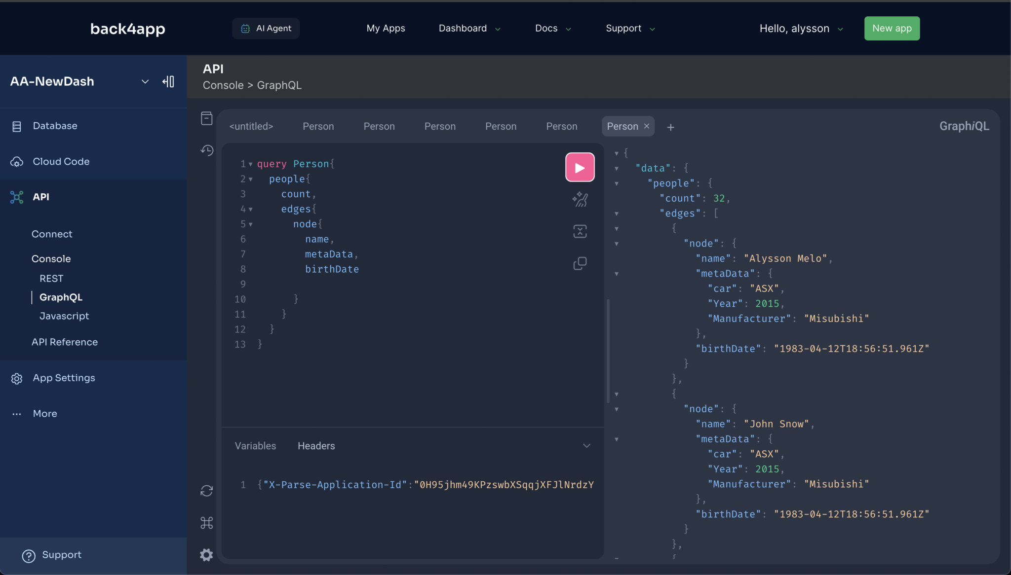New Backend Dashboard and Documentation Platform